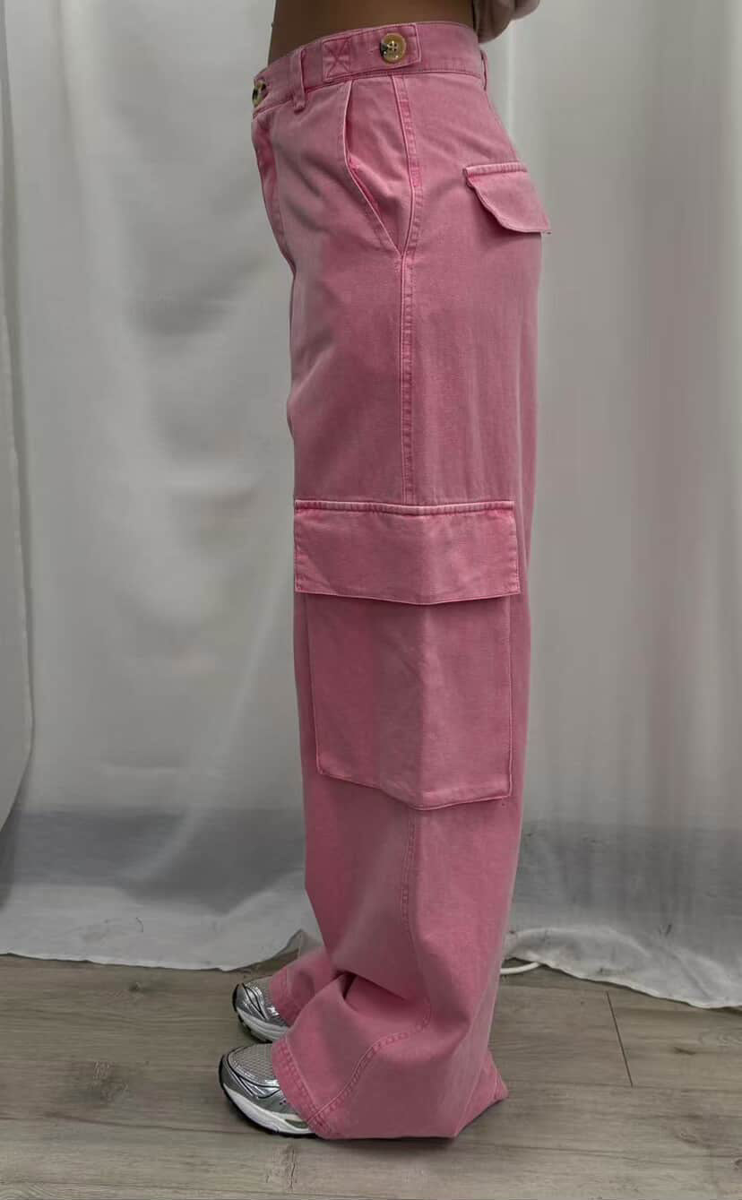 Cargo pant – Pink Honey