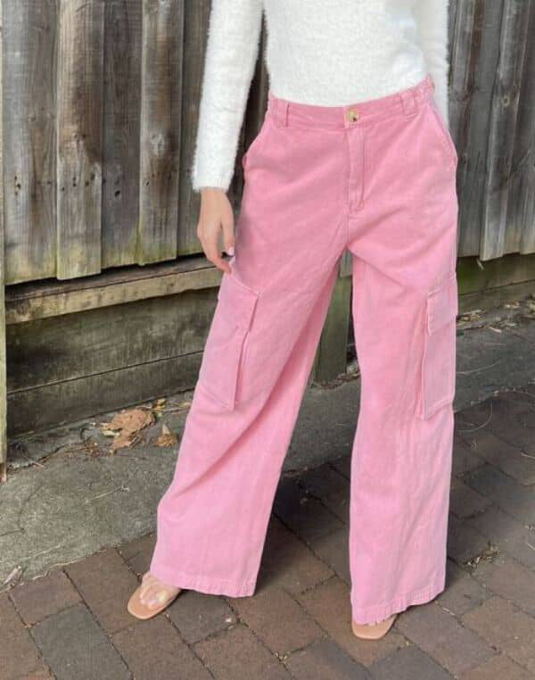 Cargo pant – Pink Honey