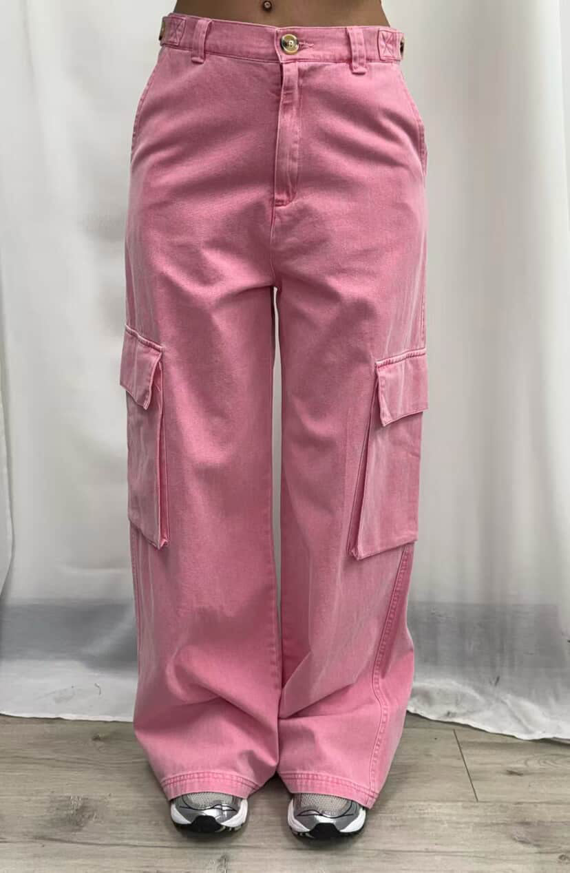 Cargo pant – Pink Honey