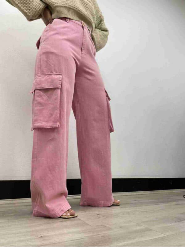 Cargo pant – Pink Honey